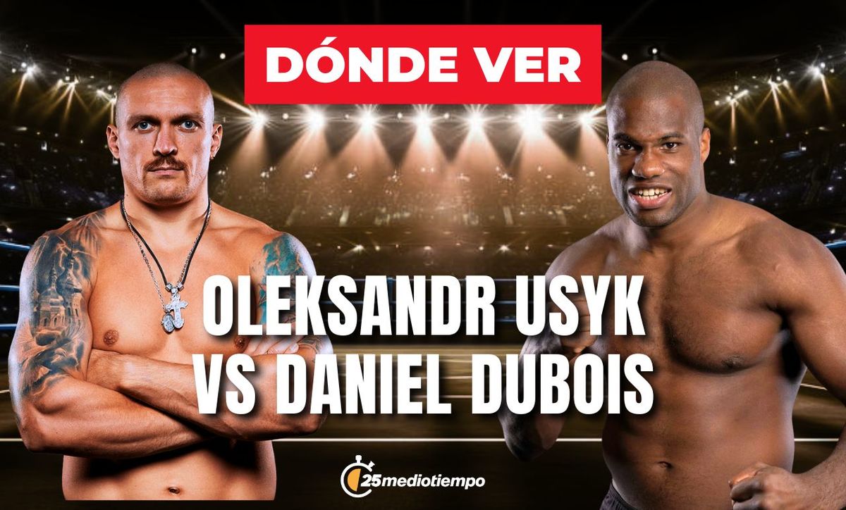Oleksandr Usyk vs Daniel Dubois RESUMEN Y RESULTADO. Pelea de BOX