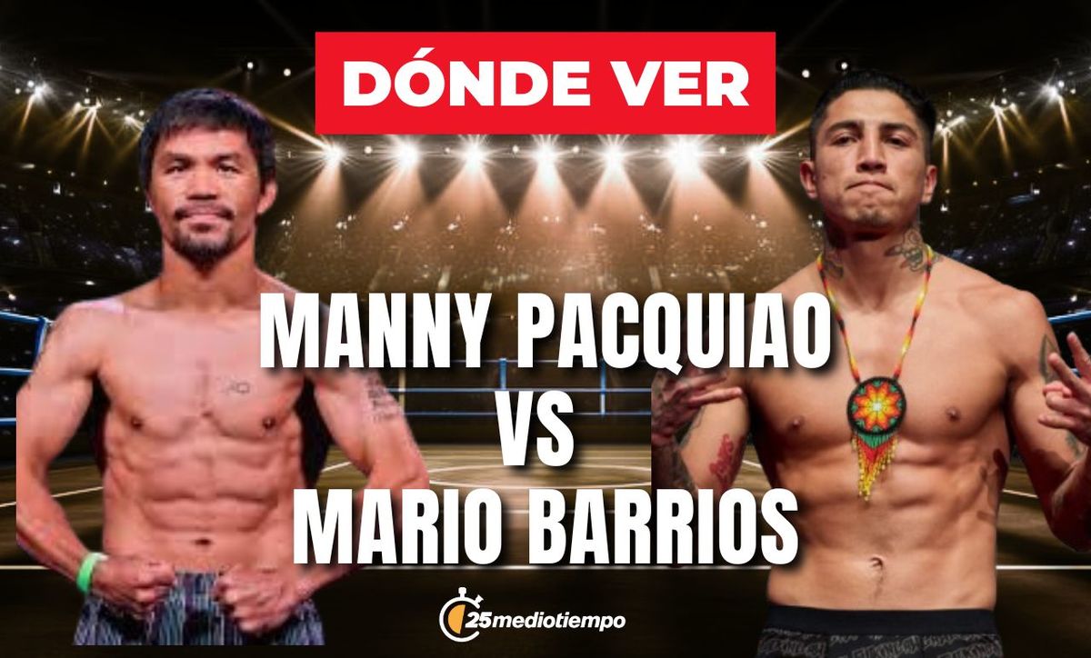 Manny Pacquiao vs Mario Barrios RESUMEN Y RESULTADO. Pelea de BOX 2025