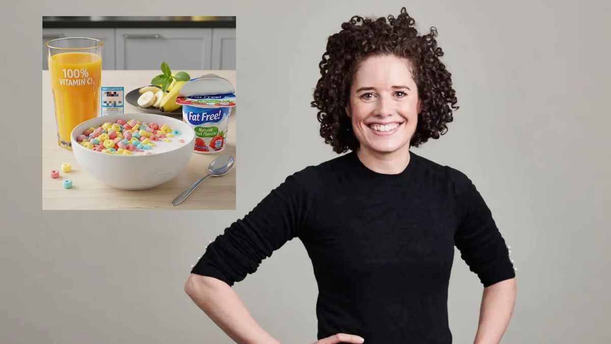 Sarah Berry, nutricionista explica los errores en el desayuno