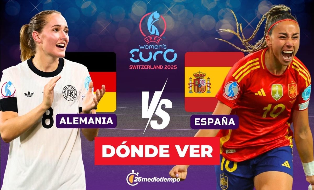 Alemania vs España Femenino: dónde y a qué hora ver EN VIVO Semifinal