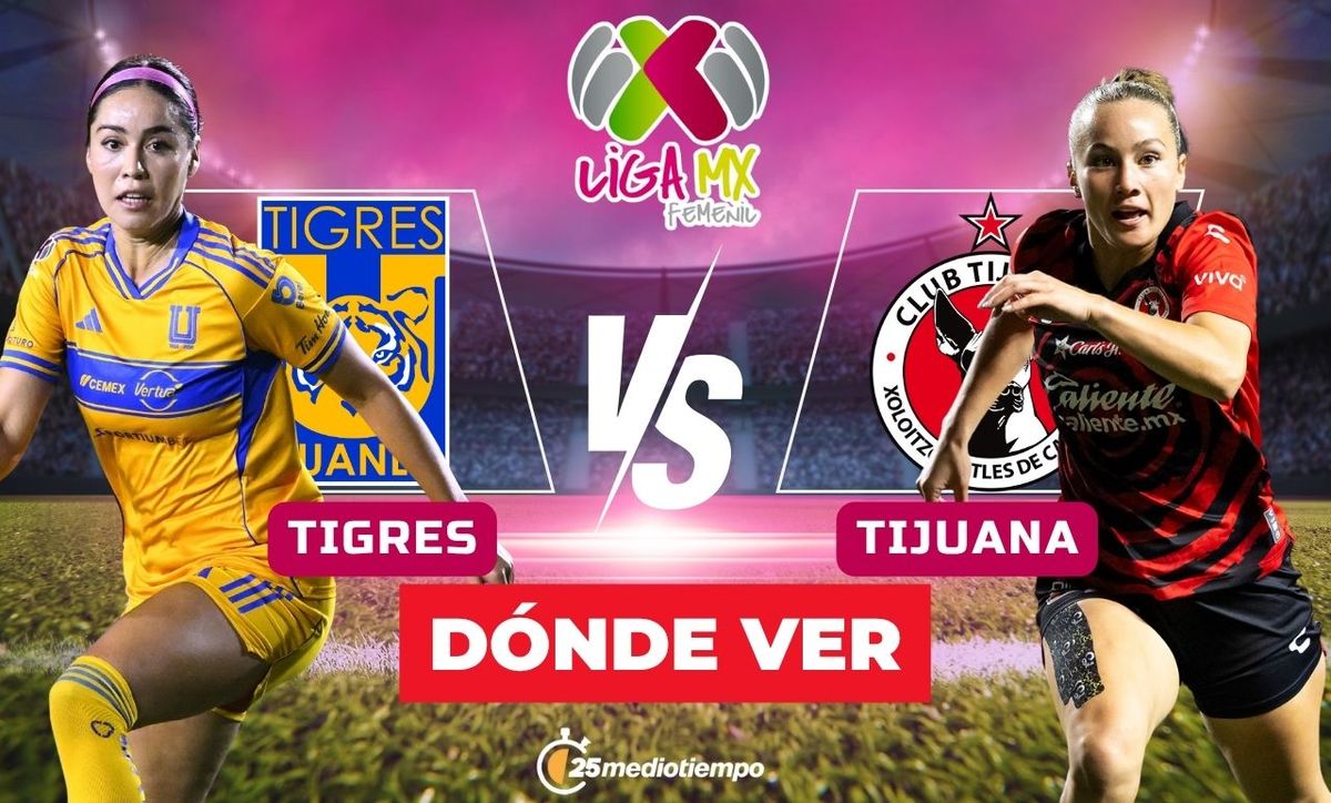 Tigres vs. Tijuana Femenil: dónde y a qué hora ver EN VIVO J6