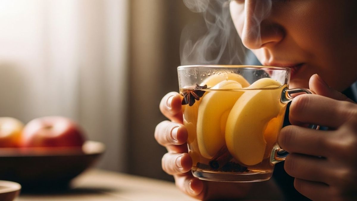 Propiedades curativas de la manzana hervida: digestión, antioxidantes