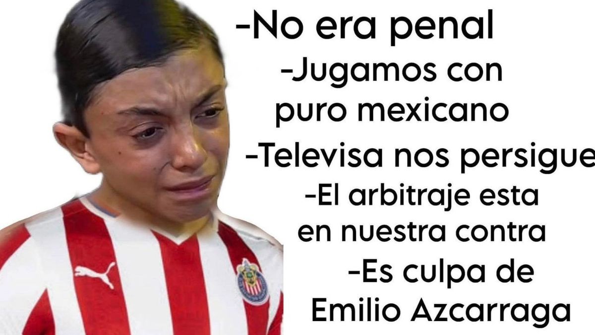 Chivas suma otro fracaso y los MEMES los humillan en redes sociales