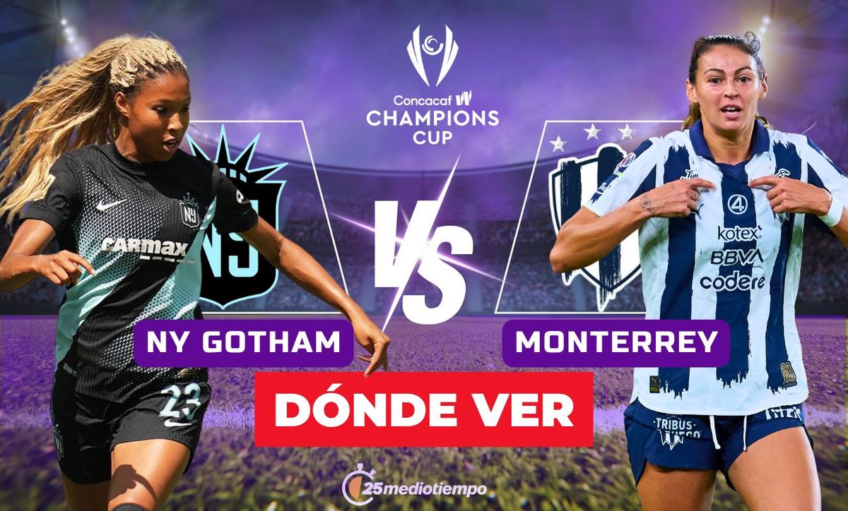 A qué hora y dónde ver Gotham vs Monterrey: Concachampions Femenil
