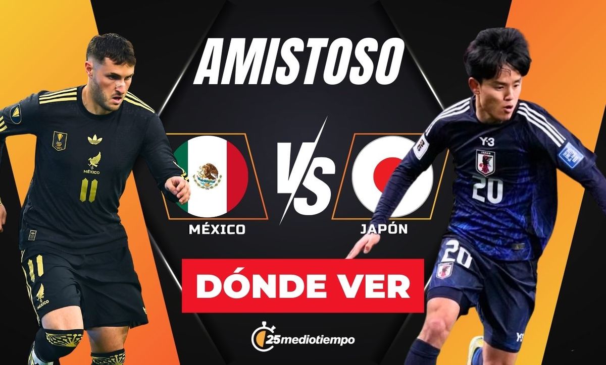 México vs. Japón: dónde y a qué hora ver EN VIVO amistoso hoy