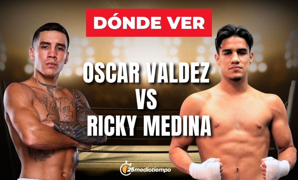 Óscar Valdez vs Ricky Medina: dónde y a qué hora ver EN VIVO pelea box
