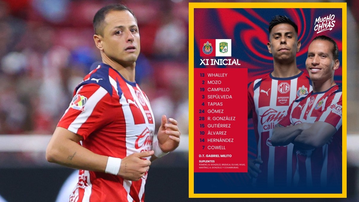 Chivas vs León: Chicharito Hernández vuelve a ser titular con Rebaño