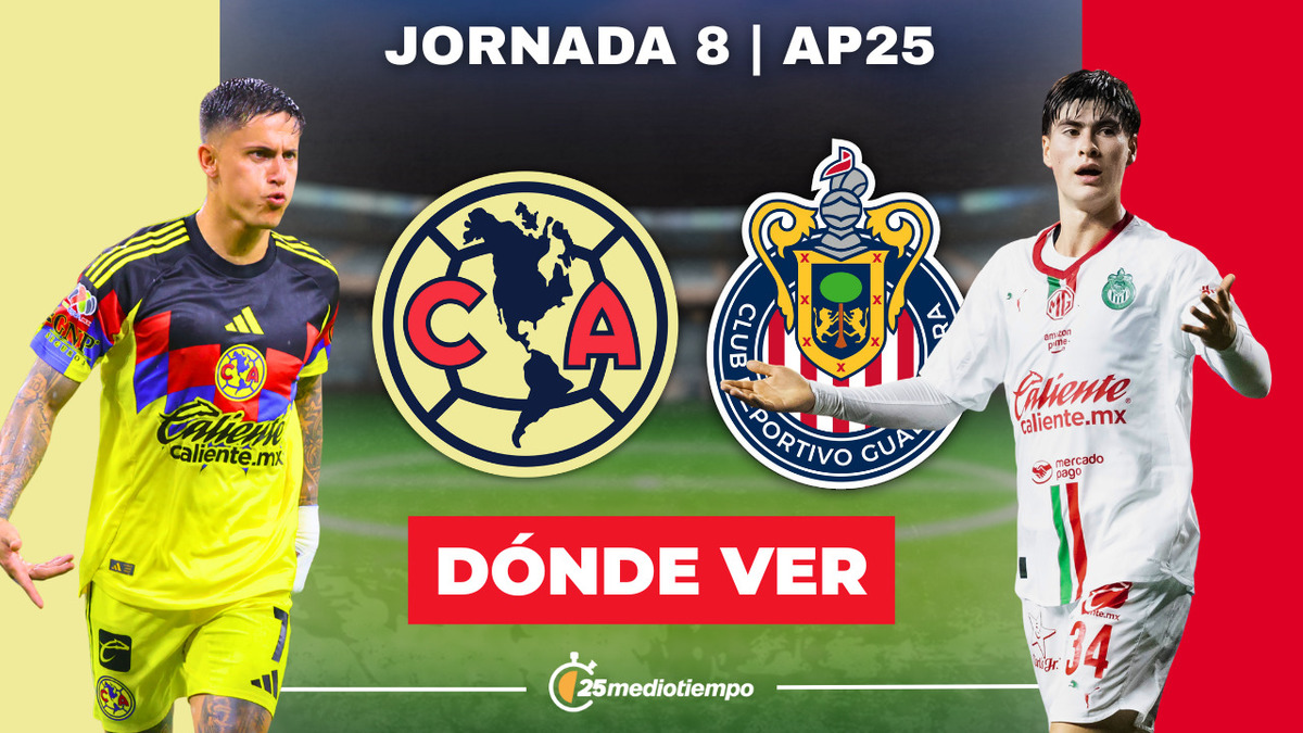 América vs. Chivas: dónde y a qué hora ver EN VIVO Clásico Nacional