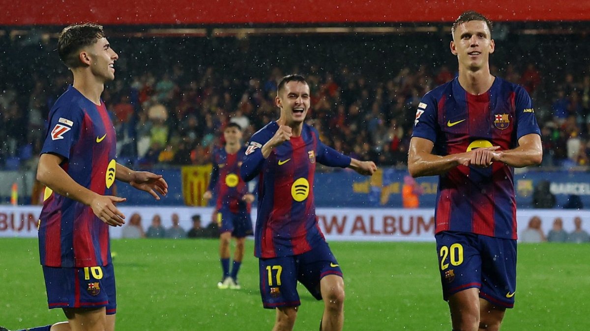 Resumen del partido Barcelona vs Getafe (3-0) LaLiga 2025. GOLES"
