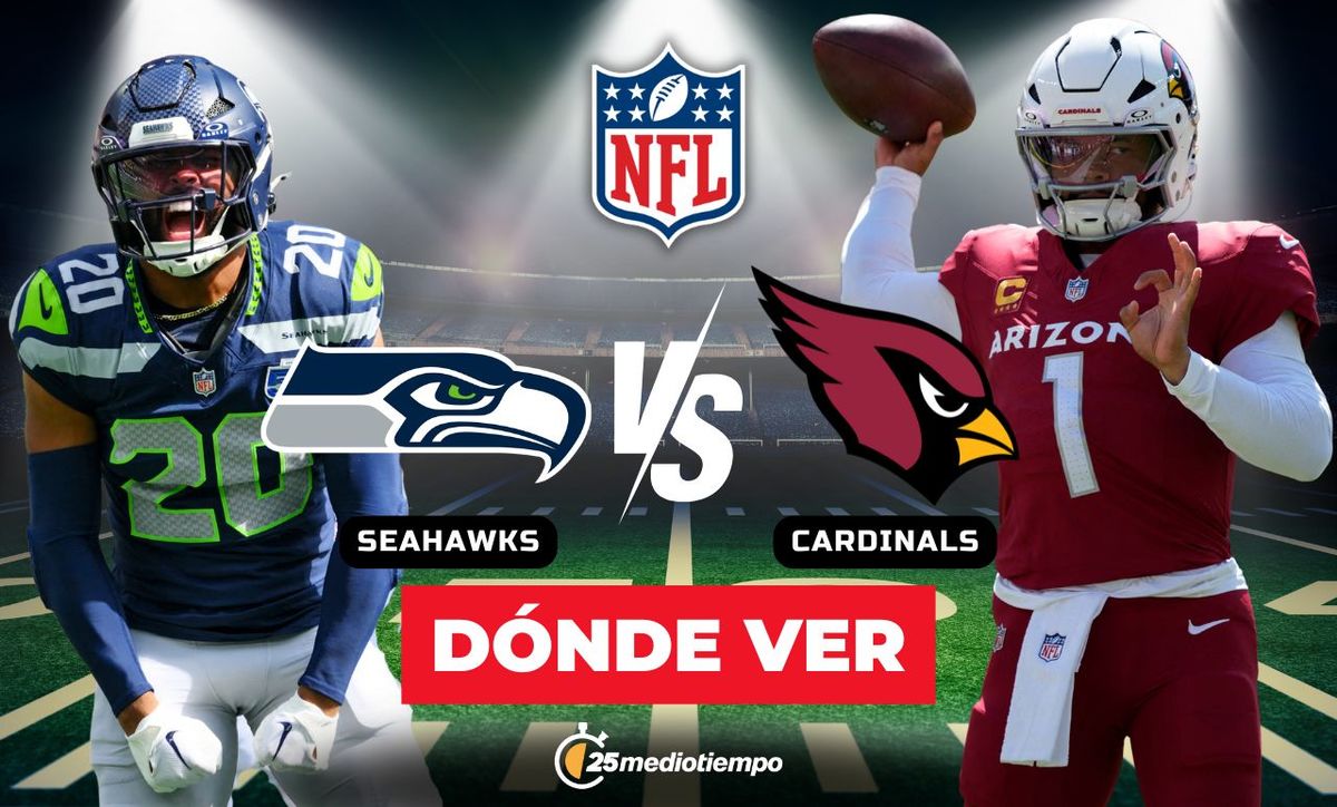 Cardinals vs. Seahawks: dónde y a qué hora ver EN VIVO Semana 4