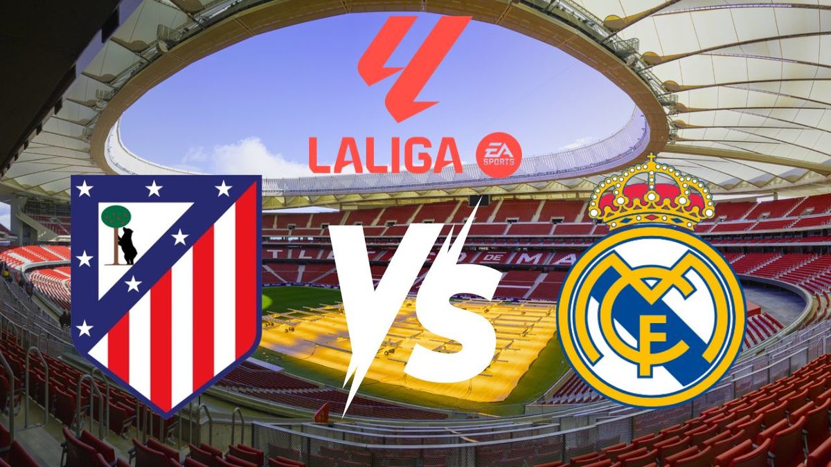¿Quién transmite el Atlético de Madrid vs Real Madrid de LaLiga 2025?