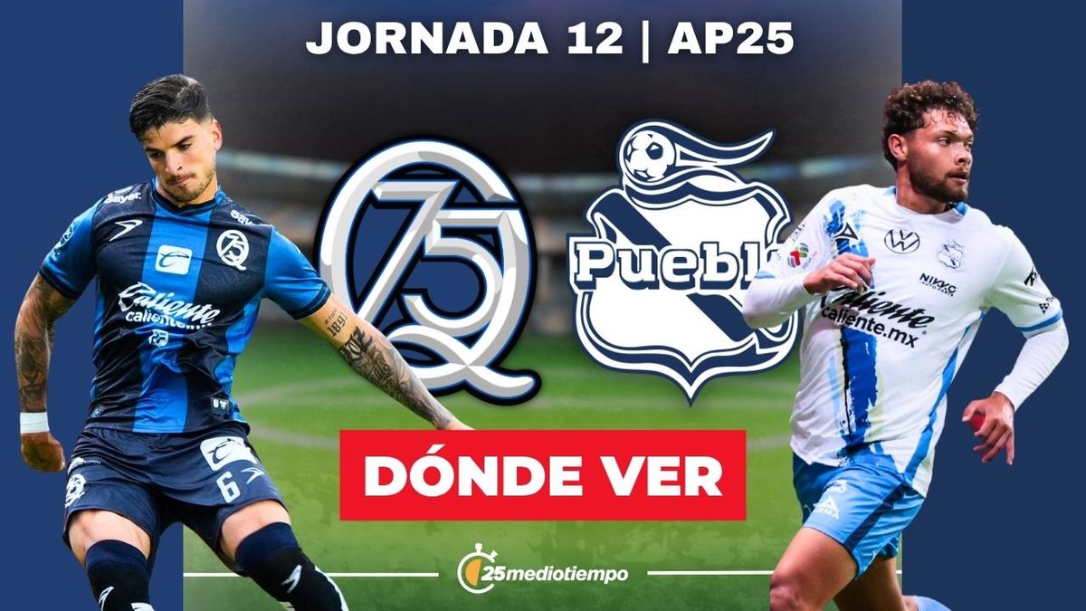 Querétaro vs. Puebla: dónde y a qué hora ver EN VIVO J12