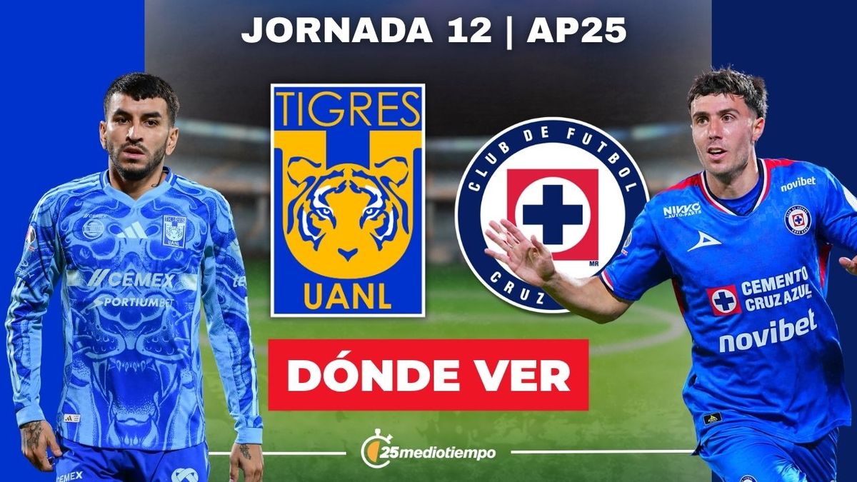 ¿A qué hora juega Tigres vs. Cruz Azul? Horario y canal EN VIVO