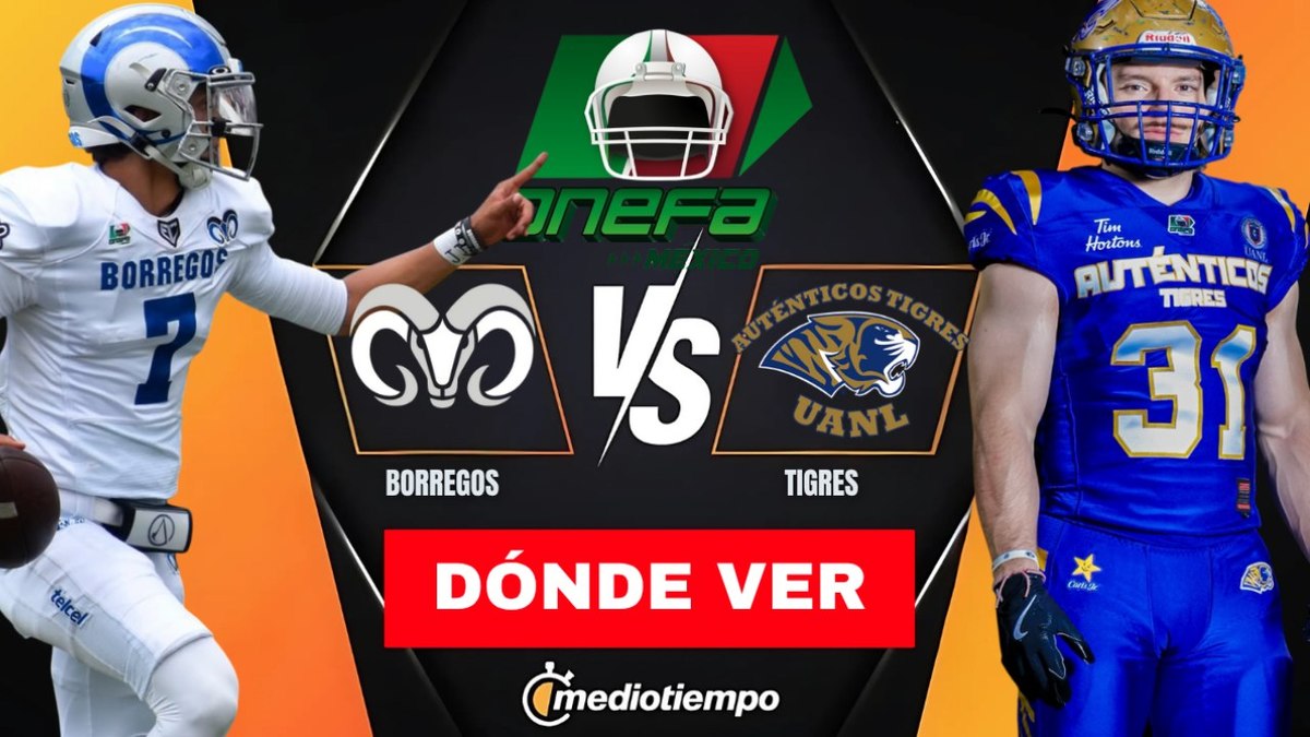 Dónde VER Auténticos Tigres vs Borregos Monterrey. Semana 5 de ONEFA