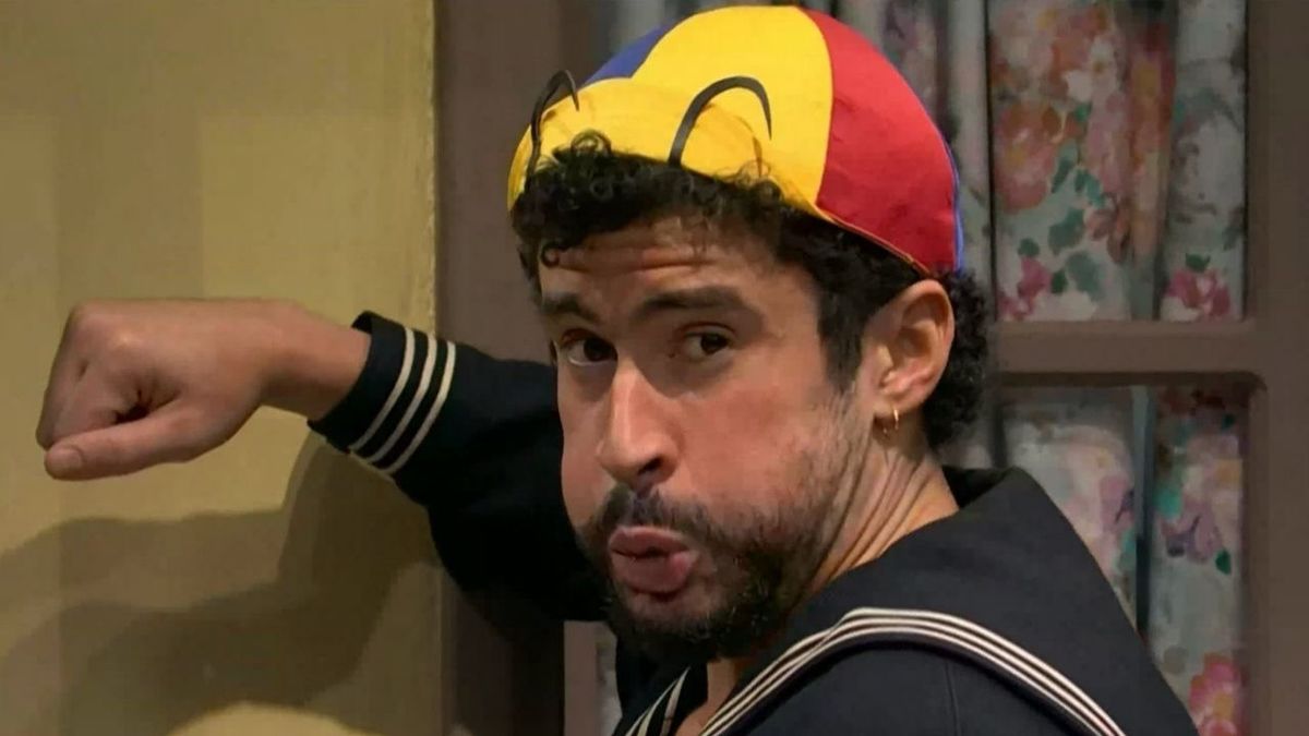Bad Bunny imita a Quico en SNL: el viral sketch del puertorriqueño