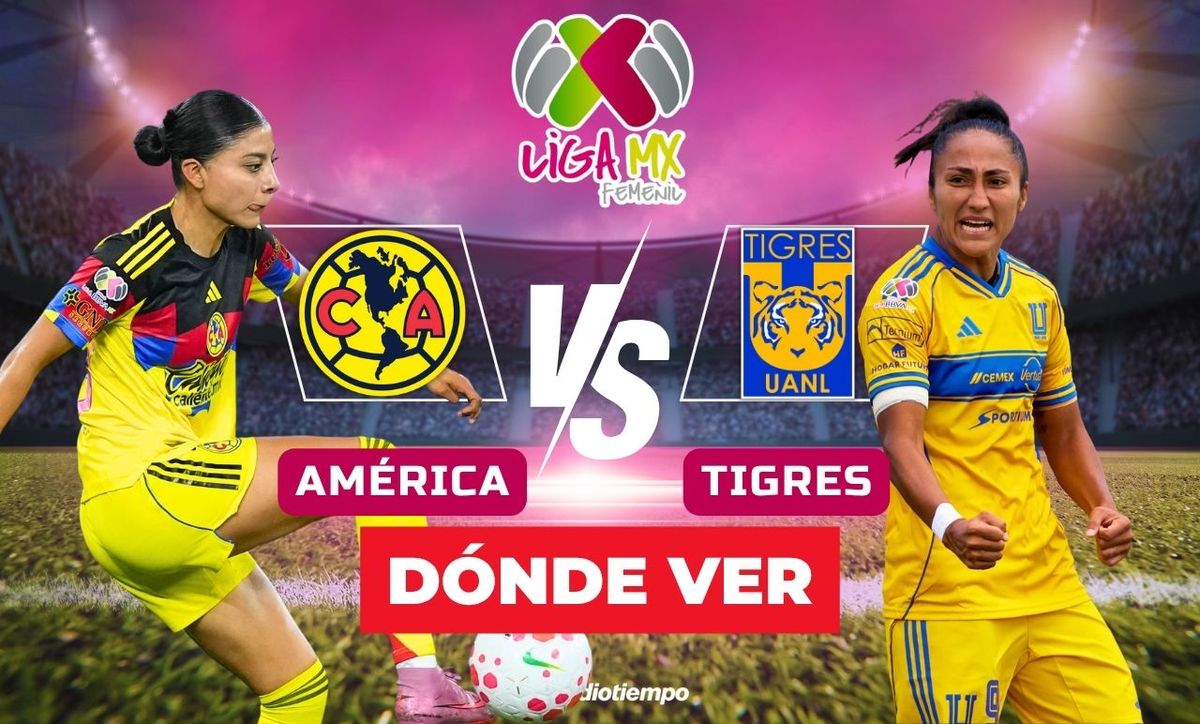 América vs Tigres Femenil: dónde y a qué hora ver EN VIVO J15