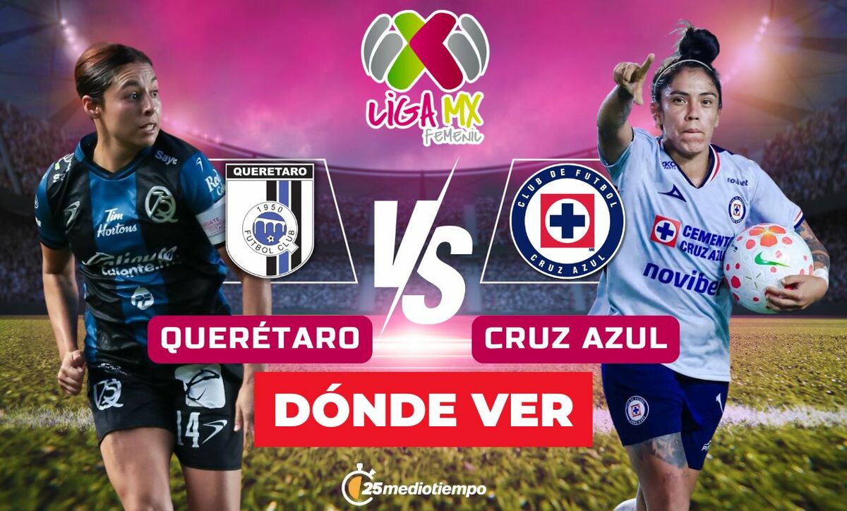 Cruz Azul vs. Querétaro Femenil: dónde y a qué hora ver EN VIVO J16