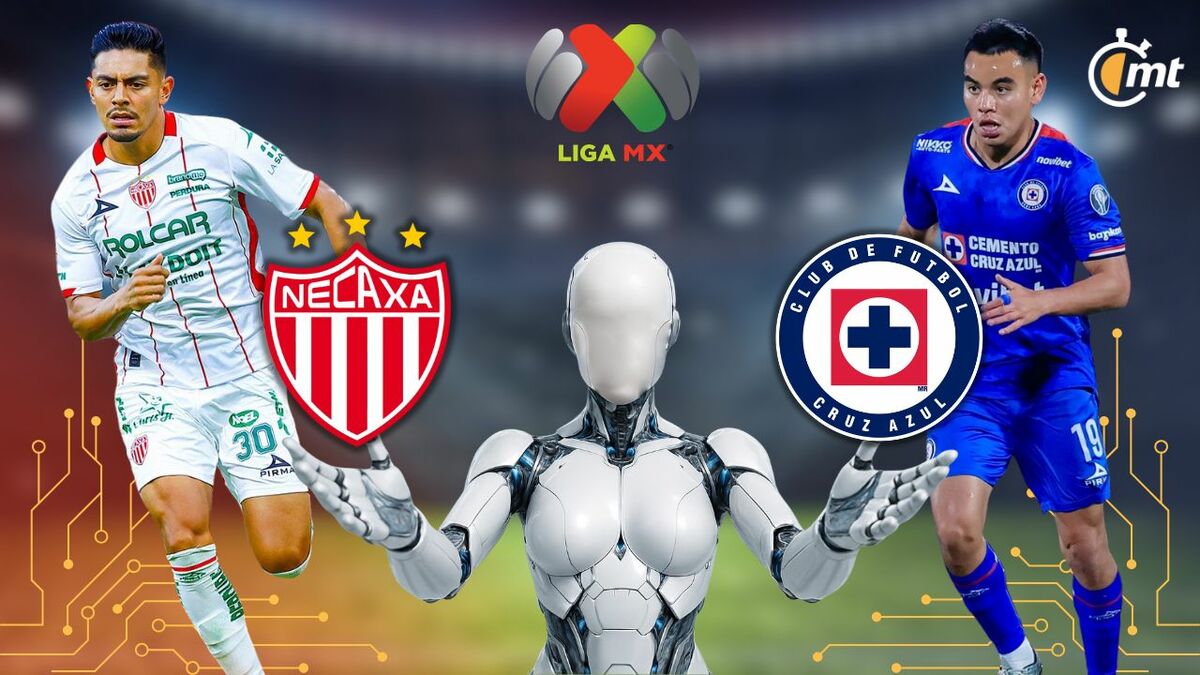 Necaxa vs Cruz Azul: Pronóstico hecho con Inteligencia Artificial