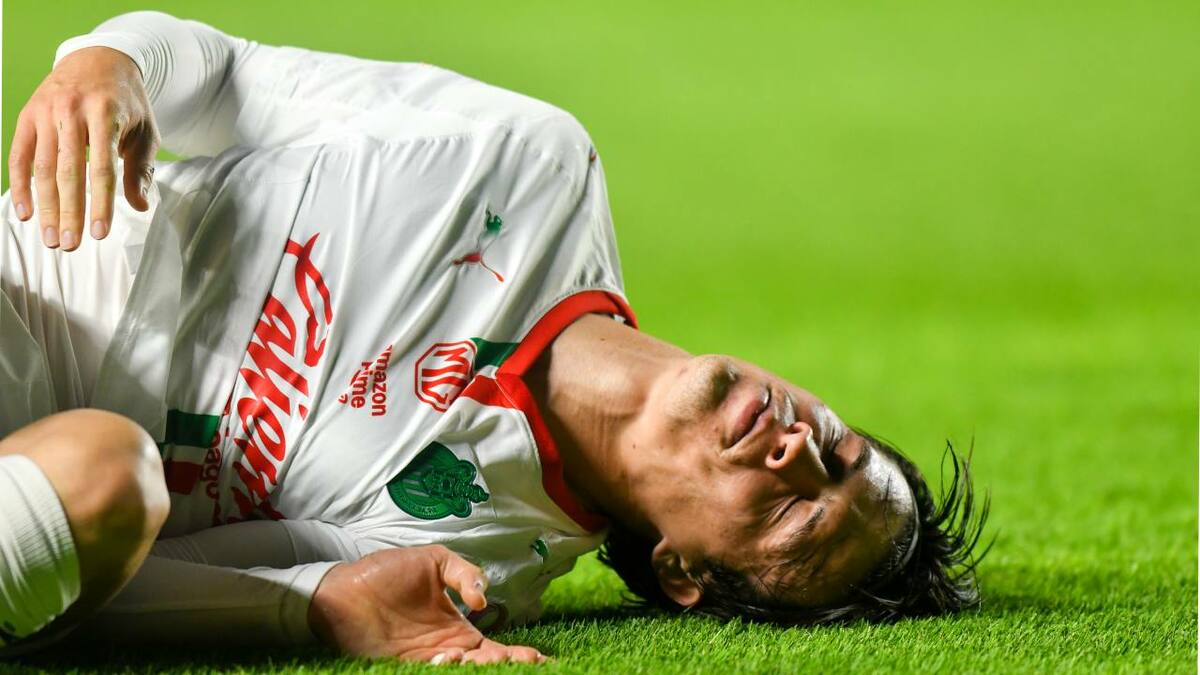 Diego Campillo sufre fractura en Chivas; ya no jugará el Apertura 2025