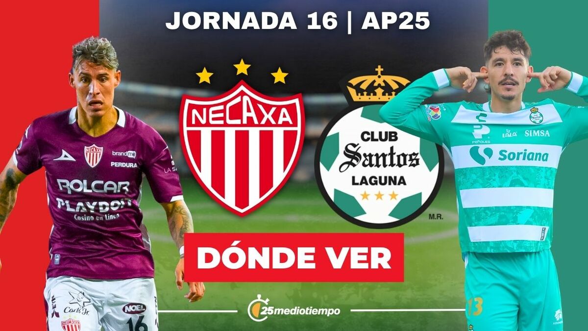 Necaxa vs. Santos: dónde y a qué hora ver EN VIVO J16