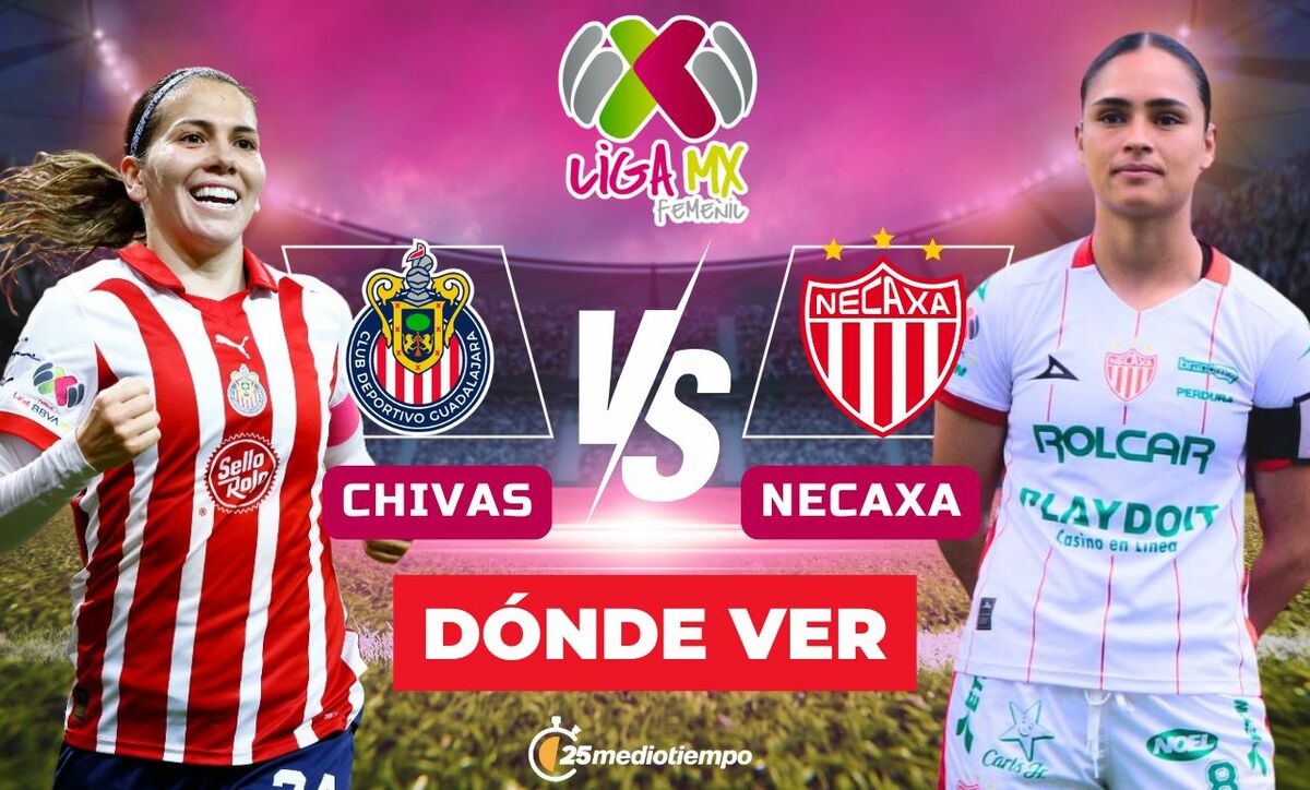 Chivas vs. Necaxa Femenil: dónde y a qué hora ver EN VIVO