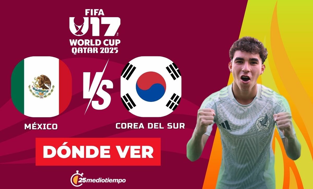 ¿Dónde VER México vs Corea del Sur? Horario y canal del Mundial Sub-17