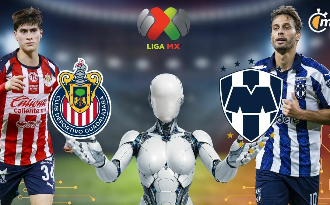 Pronóstico Chivas vs Monterrey: quién gana según la IA en la Liga MX