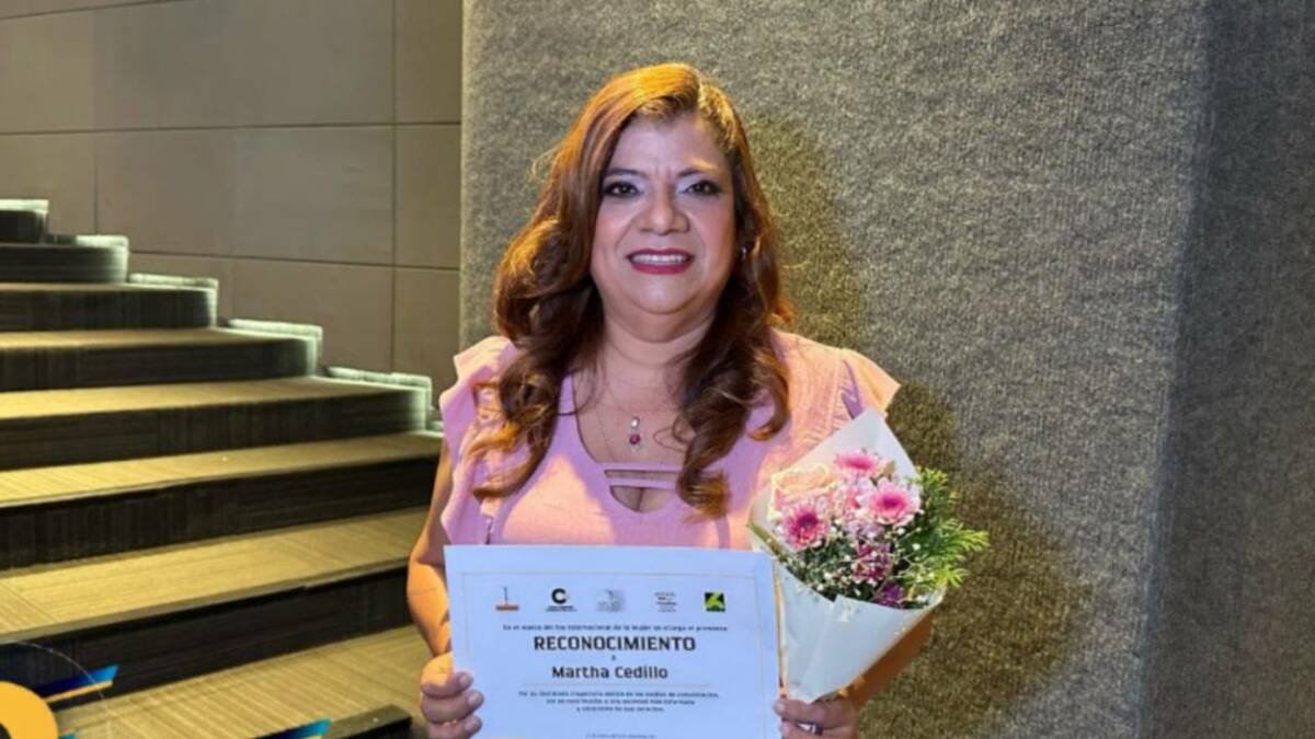 Martha Cedillo, la reportera con más de 30 años de experiencia