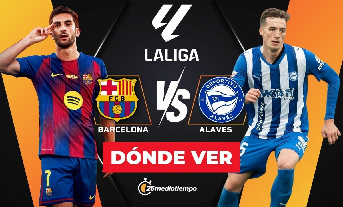 Barcelona vs Alavés EN VIVO: Dónde ver partido HOY LaLiga