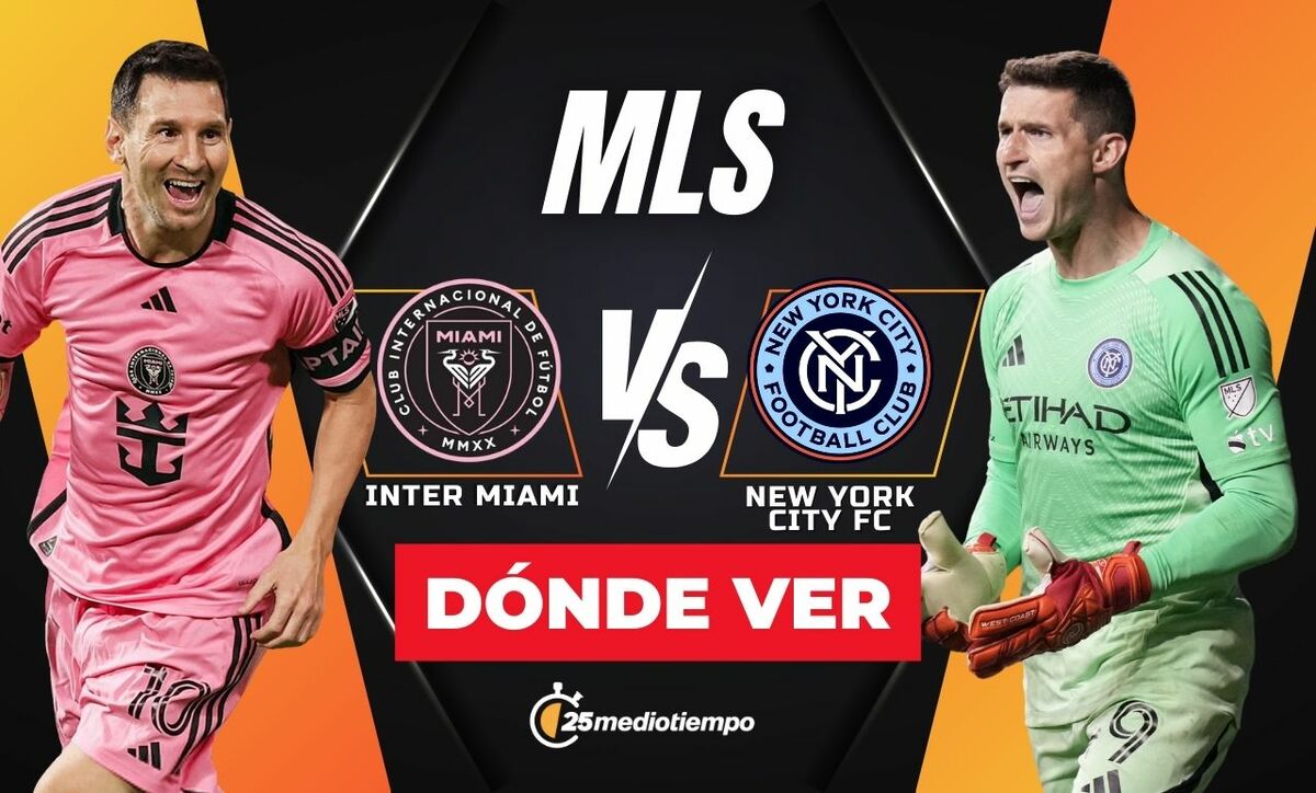 ¿Dónde VER Inter Miami vs NYC FC? Horario Final Conferencia MLS 2025