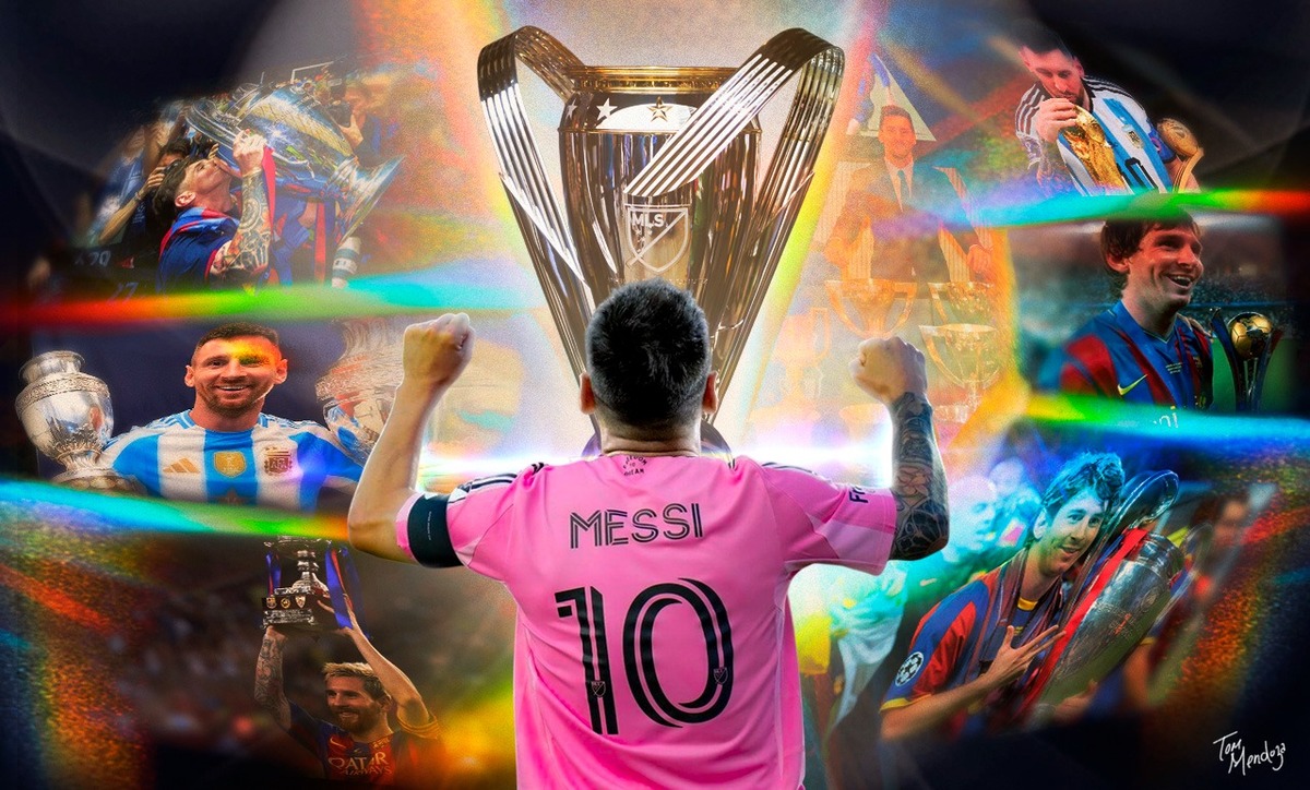 Lionel Messi y los 48 títulos que alcanzaría en Final de la MLS 2025