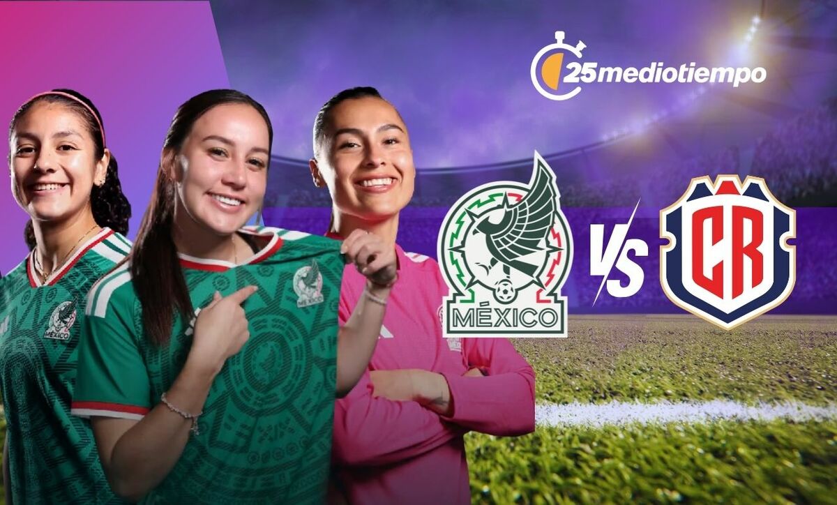 México vs. Costa Rica EN VIVO: horario partido amistoso Femenil 2025
