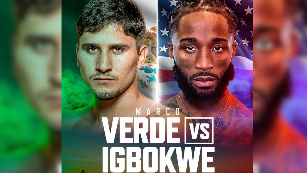 Marco Verde vs. Raphael Igbokwe: ¿quién transmite la pelea EN VIVO?