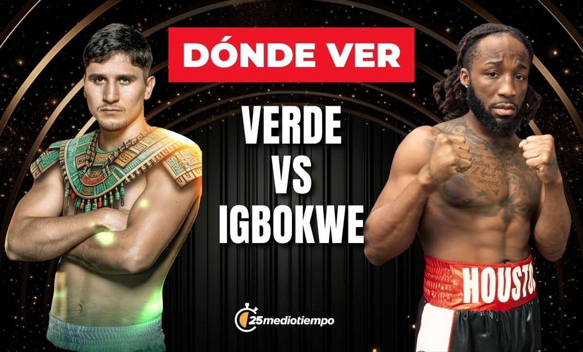 Verde vs. Igbokwe: dónde y a qué hora ver EN VIVO pelea de box