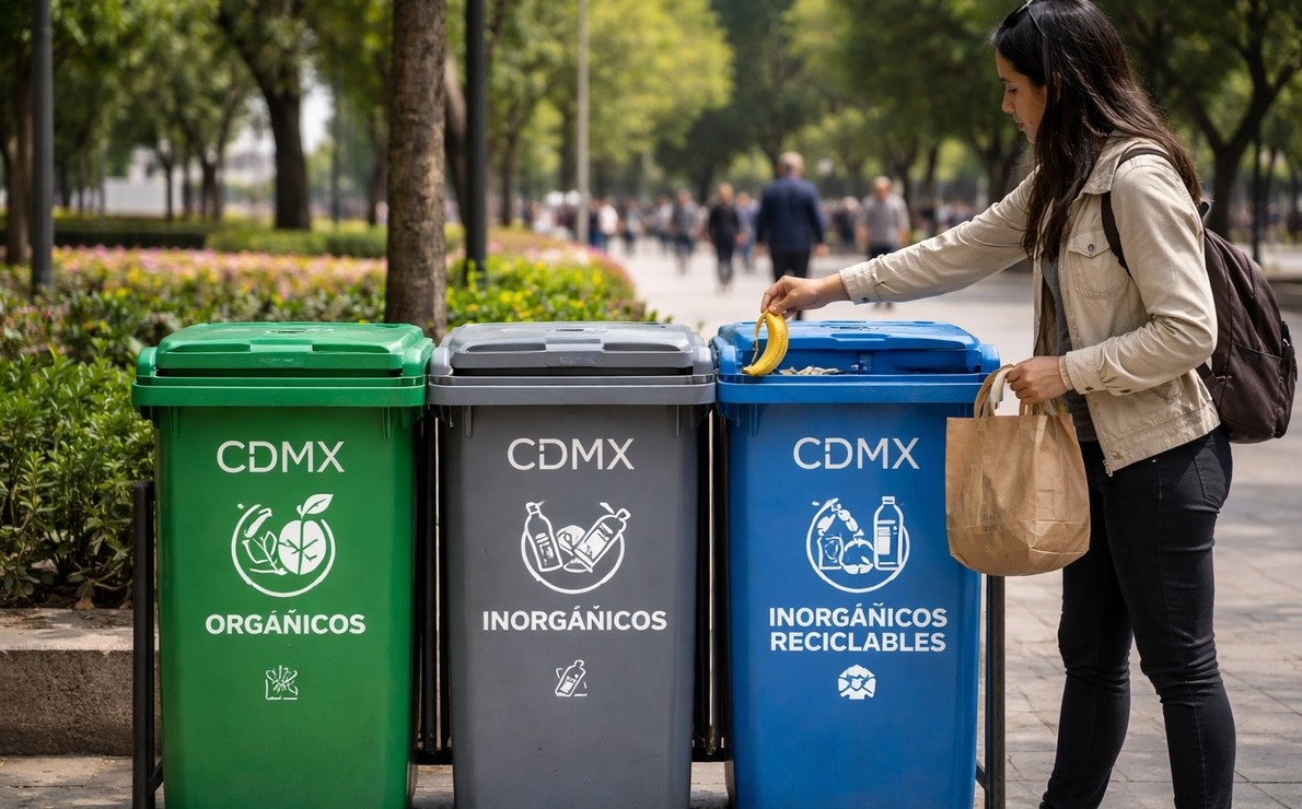 Cómo se debe separar la basura en CDMX en 2026: guía oficial