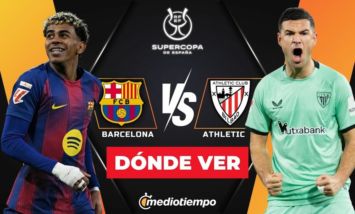 Barcelona vs. Athletic: dónde y a qué hora ver EN VIVO Semifinal