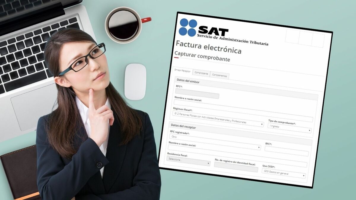 ¿Cómo realizar una factura electrónica del SAT este 2026?