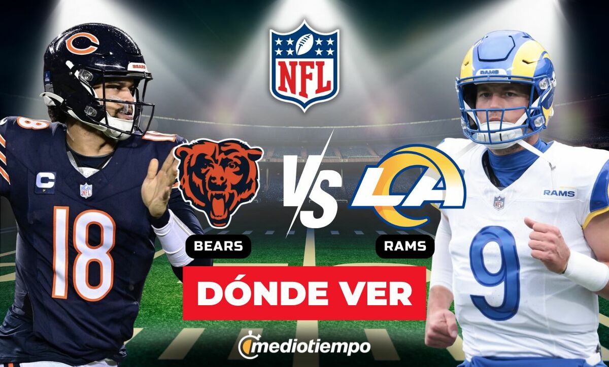 Dónde y a qué hora ver Bears vs Rams HOY: Ronda Divisional NFL 2026