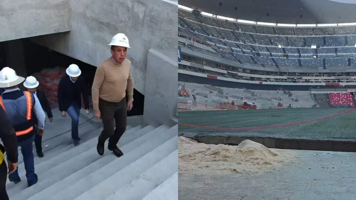 Avanza remodelación del Estadio Azteca con supervisión de Azcárraga