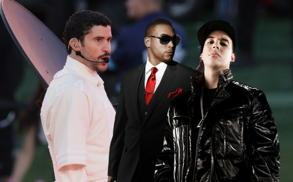 Bad Bunny rinde homenaje a Don Omar y Daddy Yankee en el Super Bowl