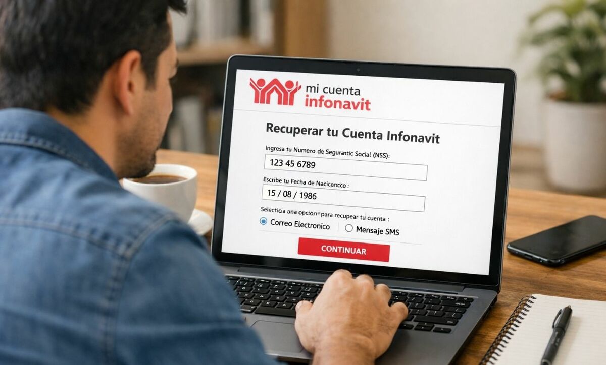 Infonavit ¿Cómo recupero mi cuenta si no tengo acceso al correo?
