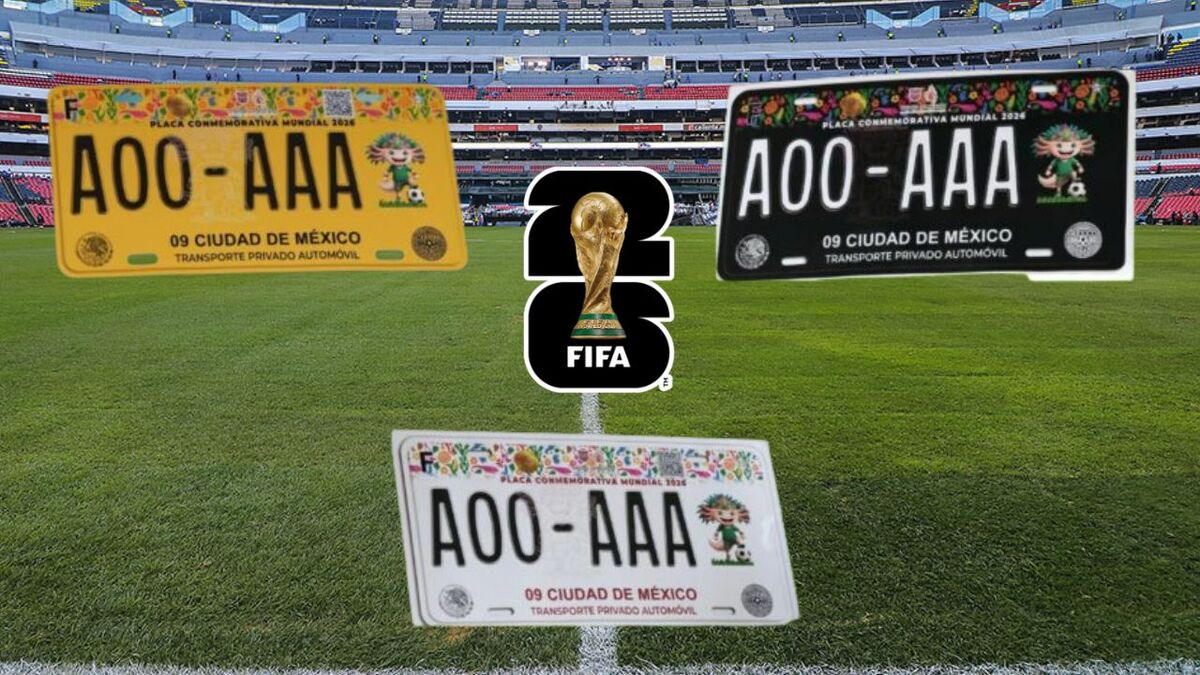 Placas Mundial 2026 en CDMX: precio y dónde tramitarlas