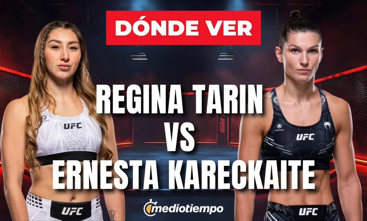 Regina Tarin vs. Ernesta Kareckaitė: dónde y a qué hora ver EN VIVO