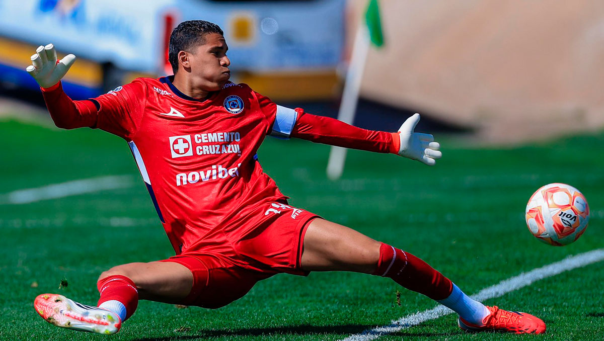 Kevin Mier reapareció con la Sub-21 de Cruz Azul