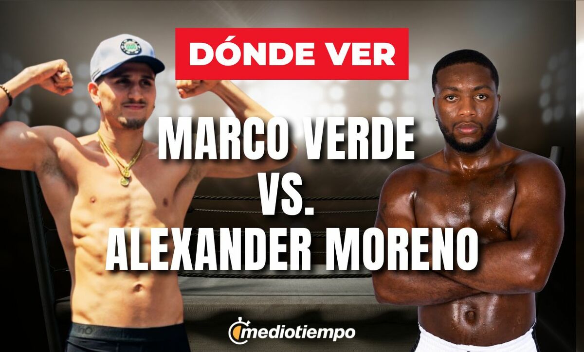 Marco Verde vs Alexander Moreno: horario y canal pelea BOX HOY
