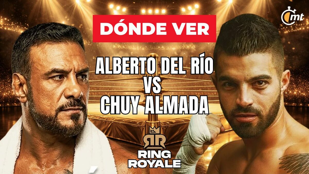 ¿Dónde VER Alberto del Río vs Chuy Almada? Horario y canal Ring Royale