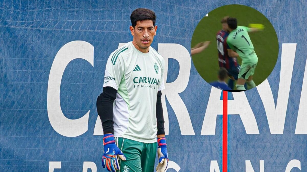 Esteban Andrada recibe dura sanción tras golpe ante el Huesca