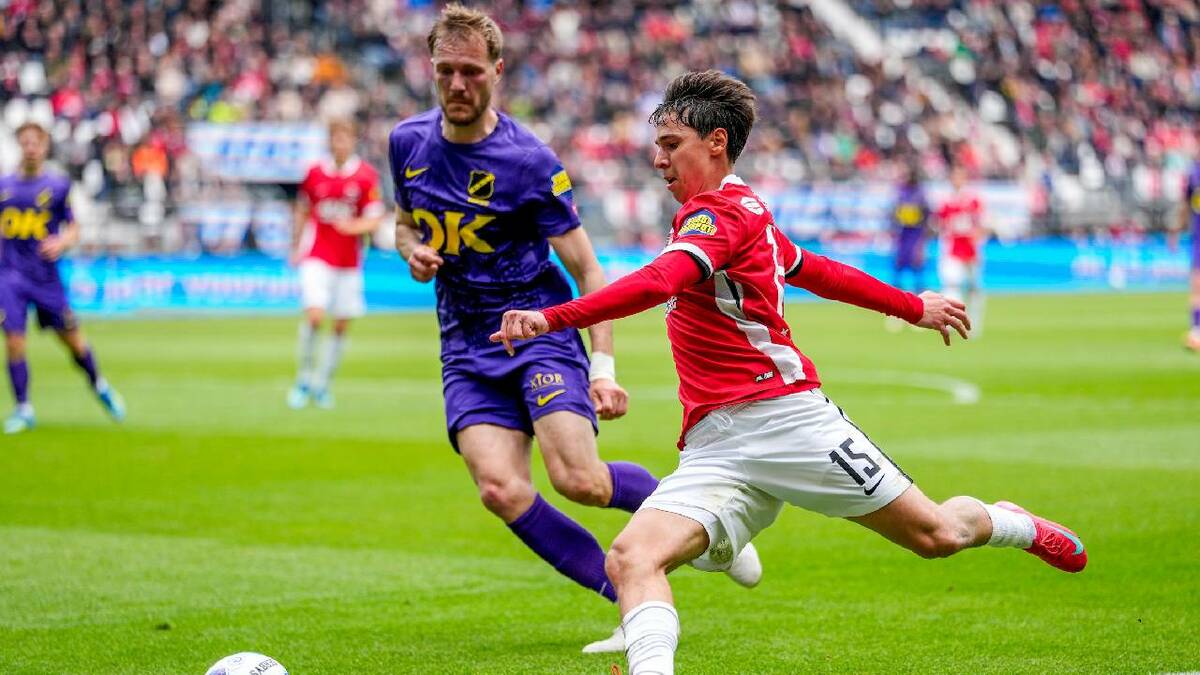 Mateo Chávez anotó su primer gol en Europa