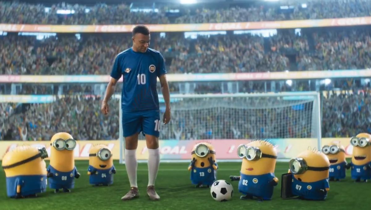 Mbappé sorprende con su aparición en el nuevo tráiler de los Minions